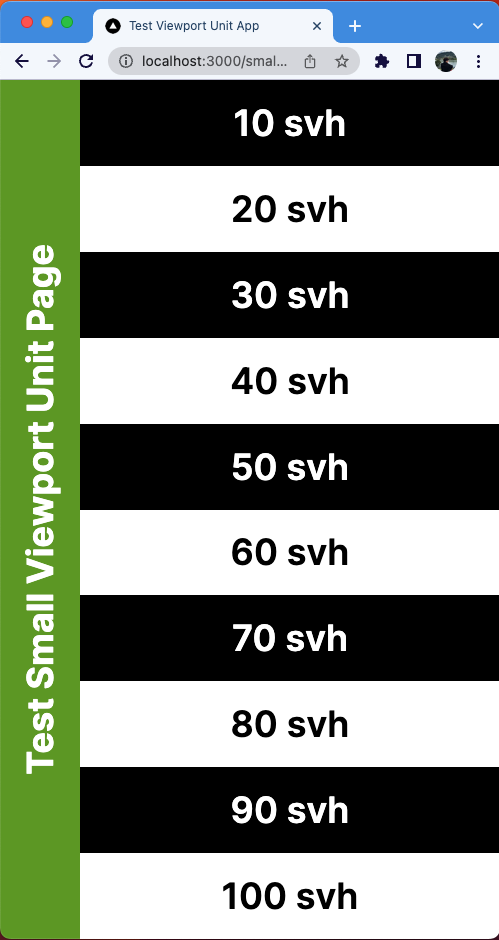 CSS Viewport 사이즈 상대 길이 단위
